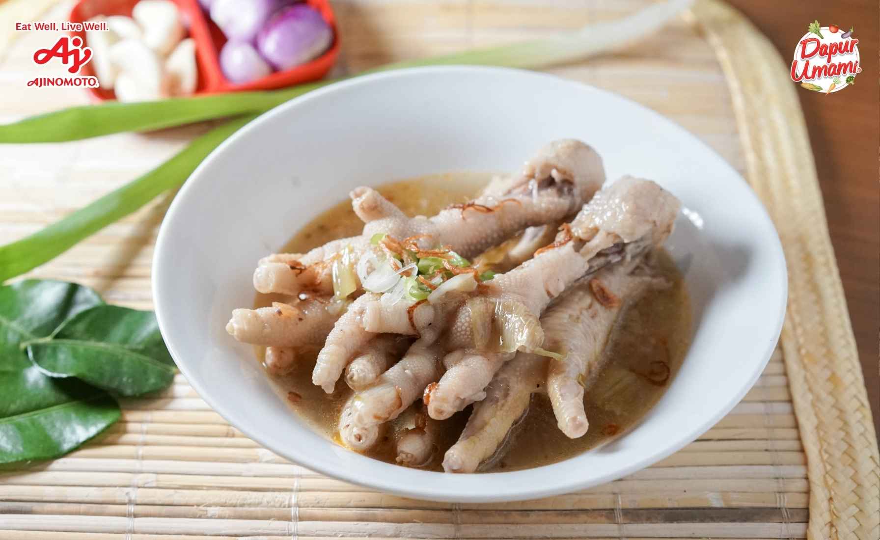Cara Membuat Kaldu Ceker Ayam Gurih Tanpa Amis - Dapur Umami