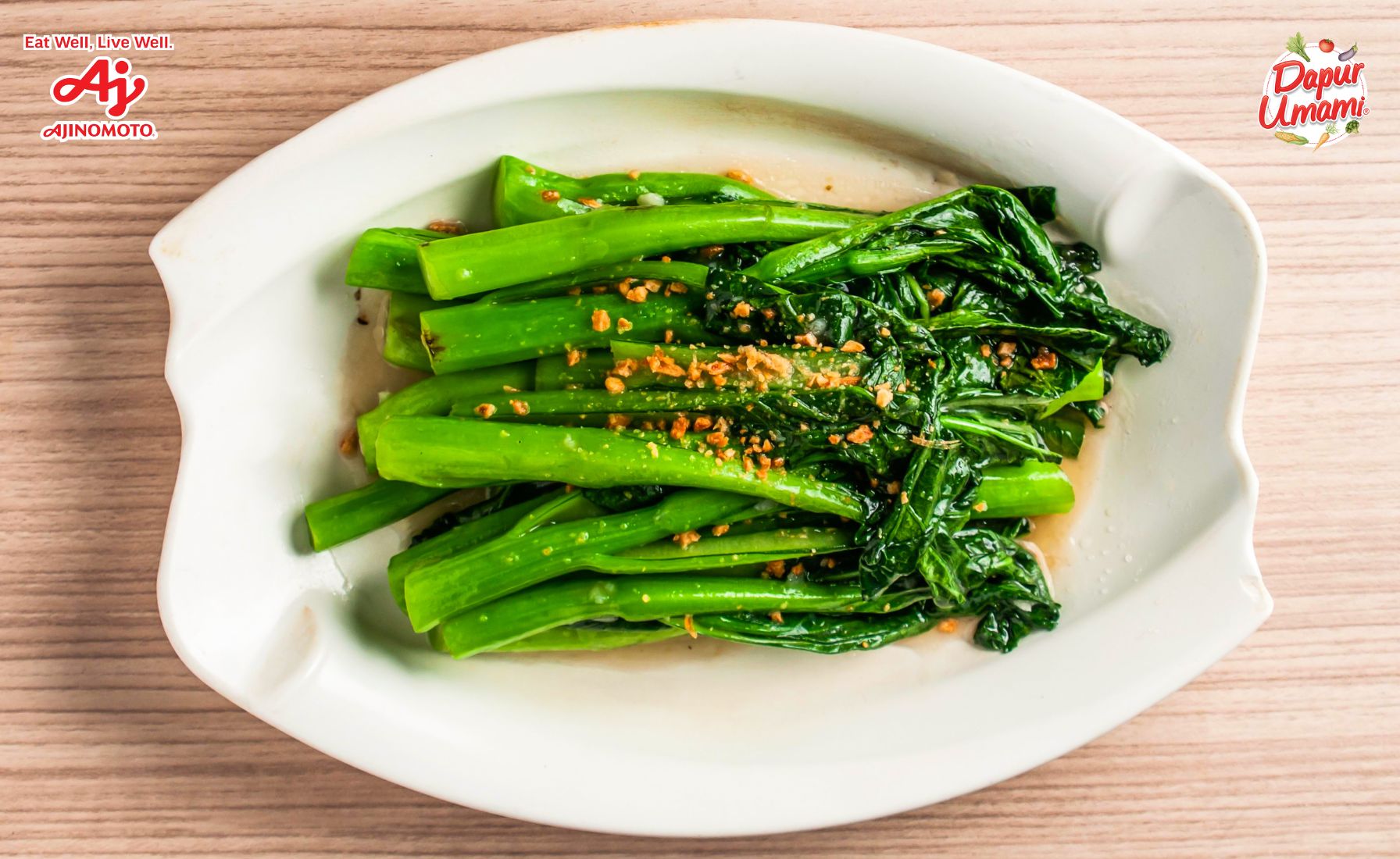 Ini Rahasia Tumis Baby Kailan Anti Pahit - Dapur Umami