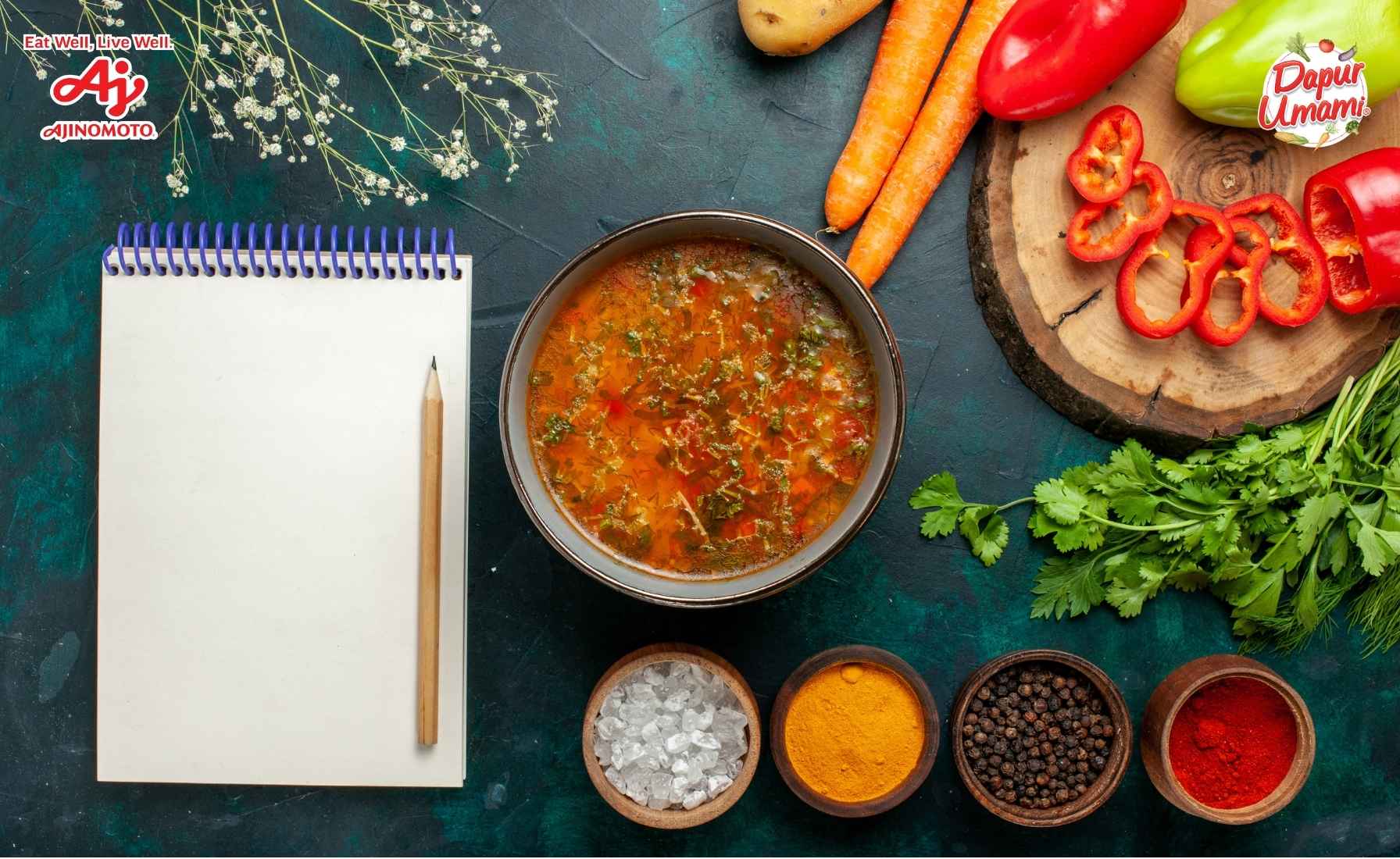 Rekomendasi Ide Menu Masak Seminggu yang Sehat dan Hemat - Dapur Umami