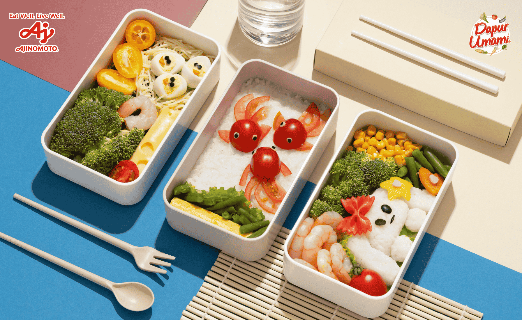 Resep dan Kreasi Nasi Bento Sederhana untuk Bekal Praktis - Dapur Umami
