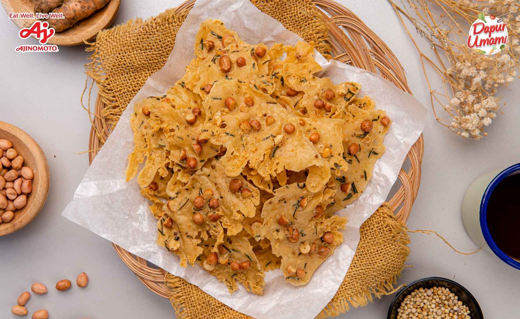 Rahasia Resep Peyek Renyah dan Gurih - Dapur Umami