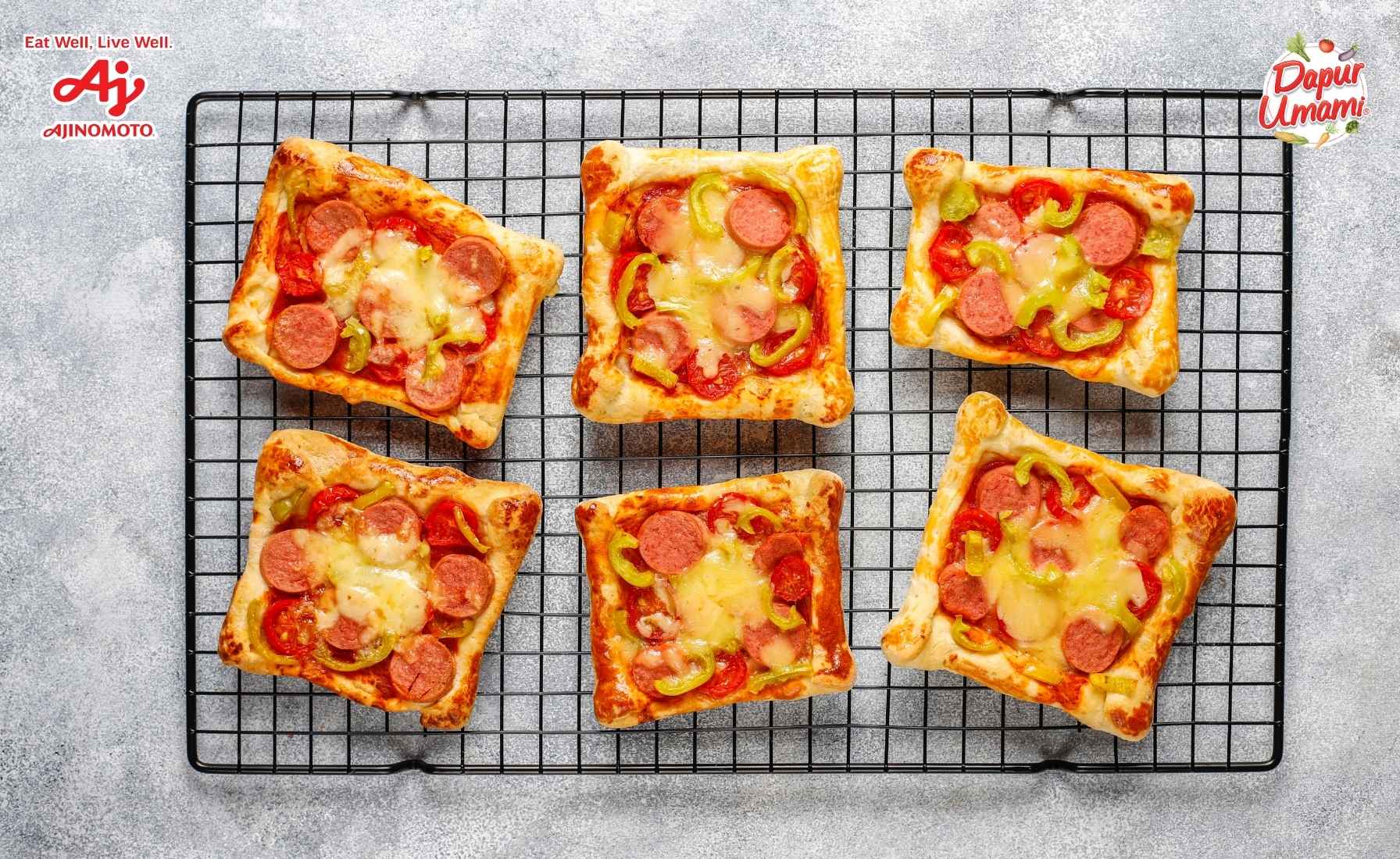 Resep Pizza Mini Praktis, Cocok untuk Camilan dan Bekal - Dapur Umami