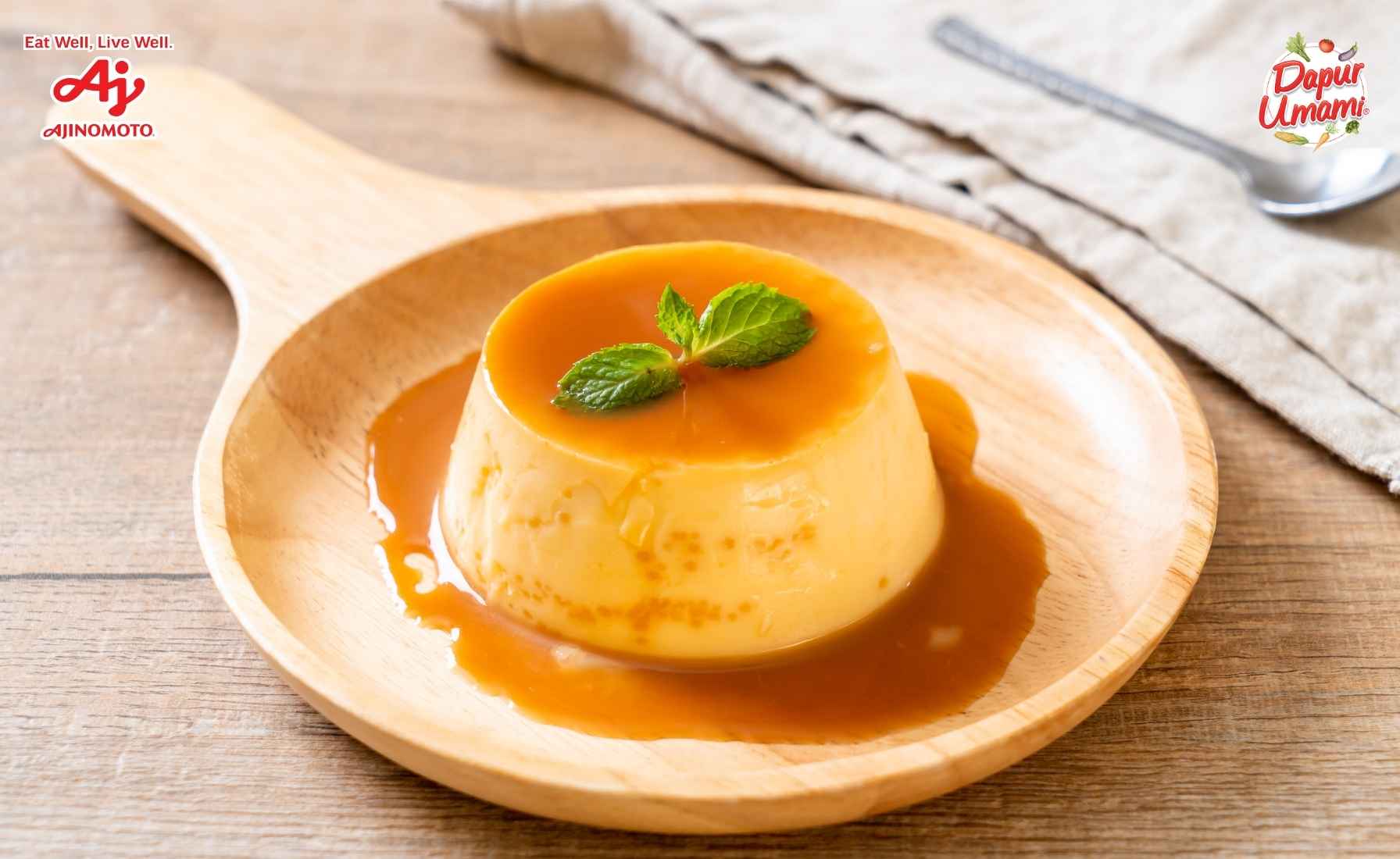 Resep Puding Karamel Lembut dan Manis - Dapur Umami