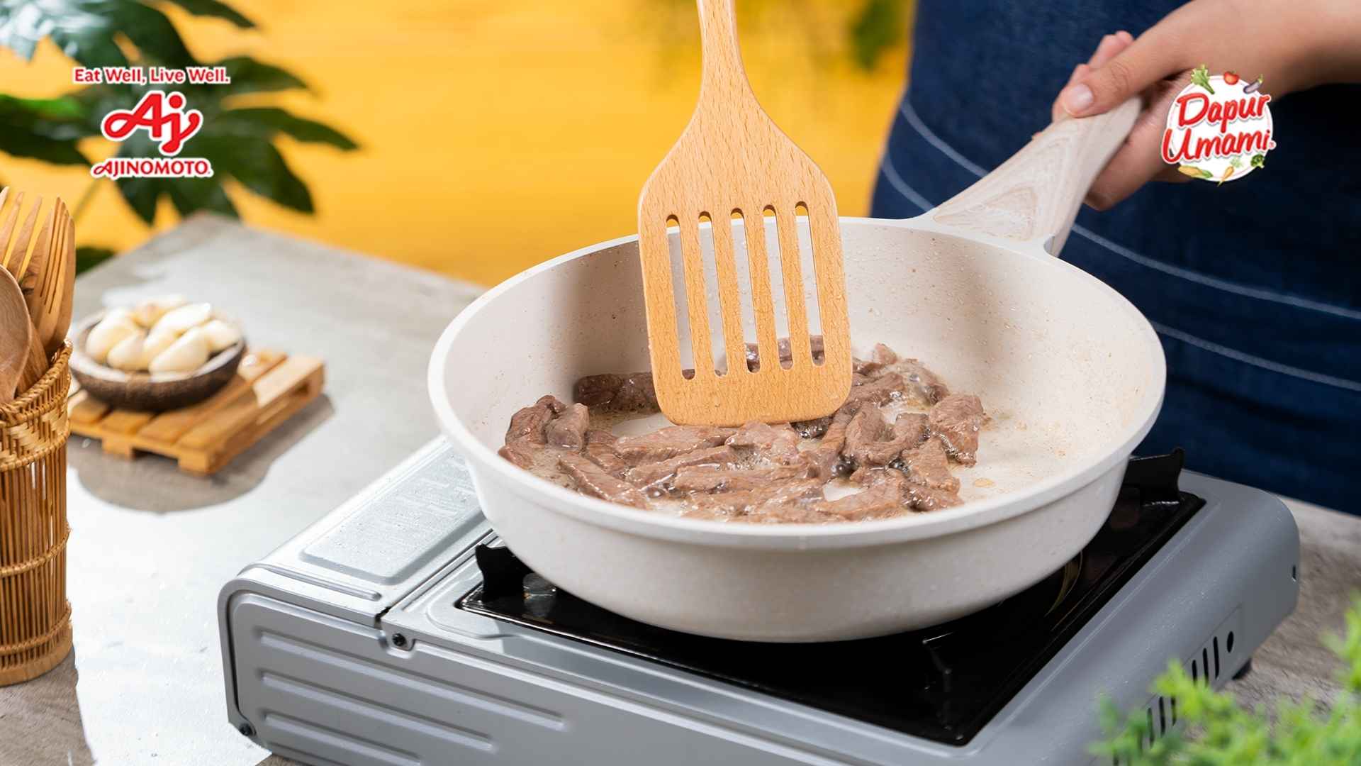 Resep Daging Sapi Tumis Jamur ala SAORI® - Dapur Umami