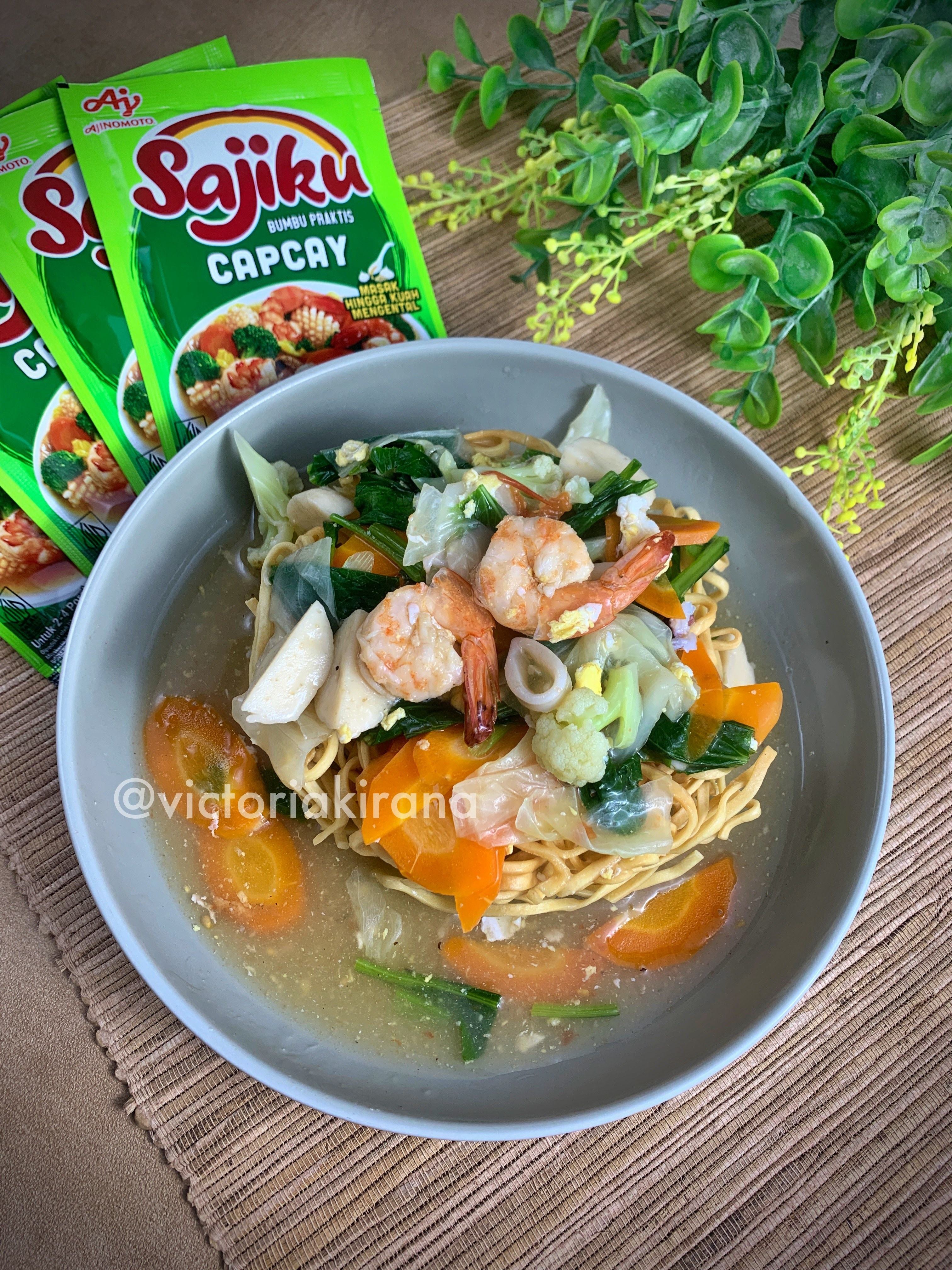 Resep Mie Siram Seafood - Dapur Umami