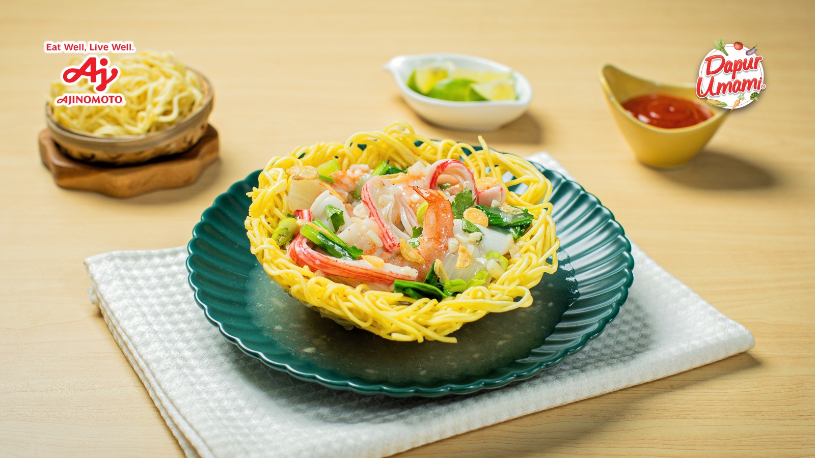 Resep Mie Siram Seafood - Dapur Umami