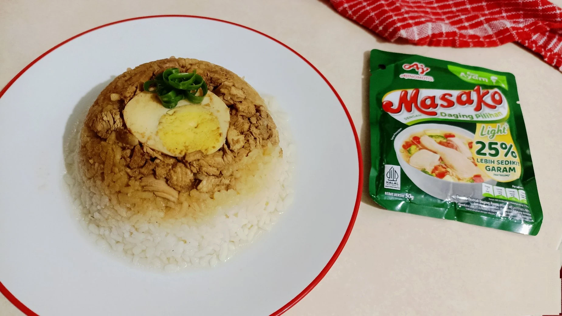 Resep Nasi Tim Ayam Jamur ala AJI-NO-MOTO® - Dapur Umami