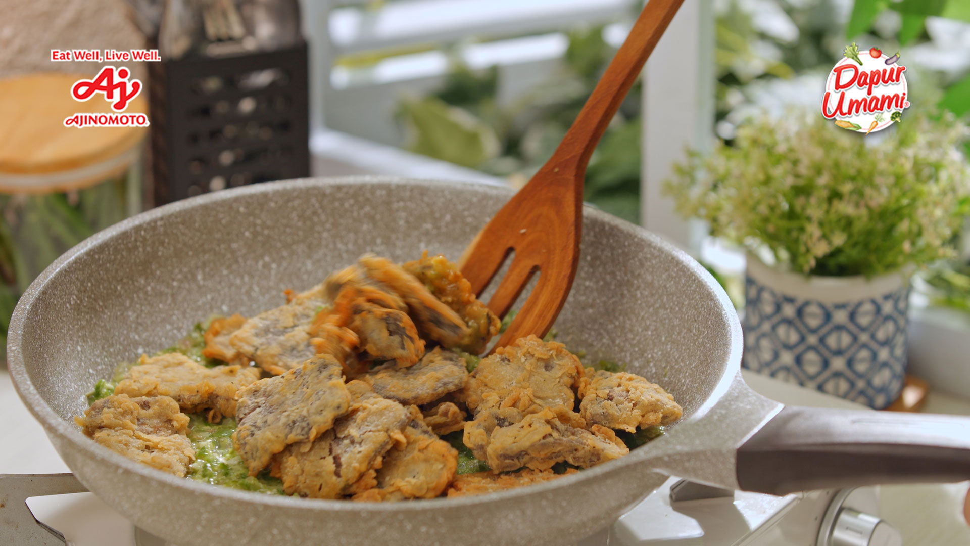 Resep Paru Goreng Tepung Sambal Ijo ala Sajiku® - Dapur Umami